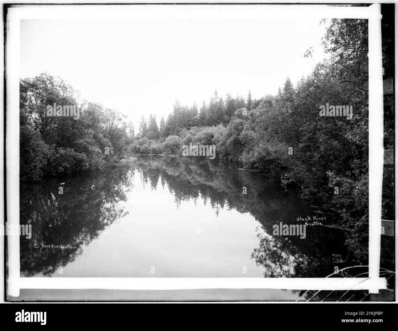 Black River, Seattle, ca 1899 Stock Photo - Alamy