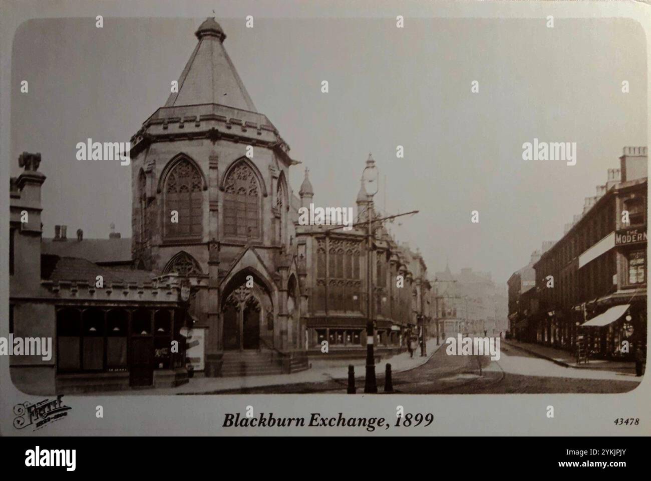 Blackburn Exchange Building, 1899 Stock Photo - Alamy
