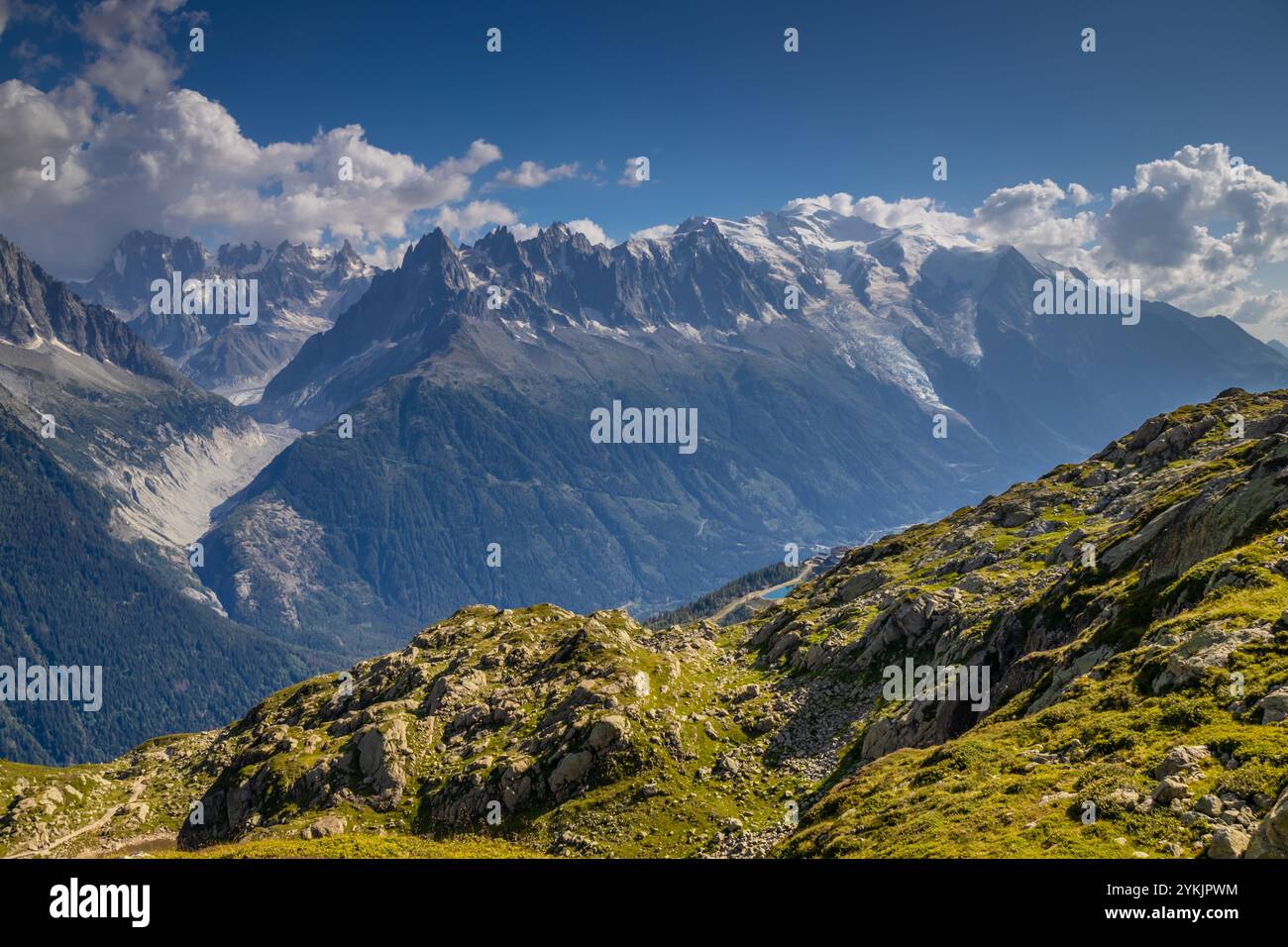 Aiguilles du Chamonix showcases sharp rocky mountain peaks in the ...