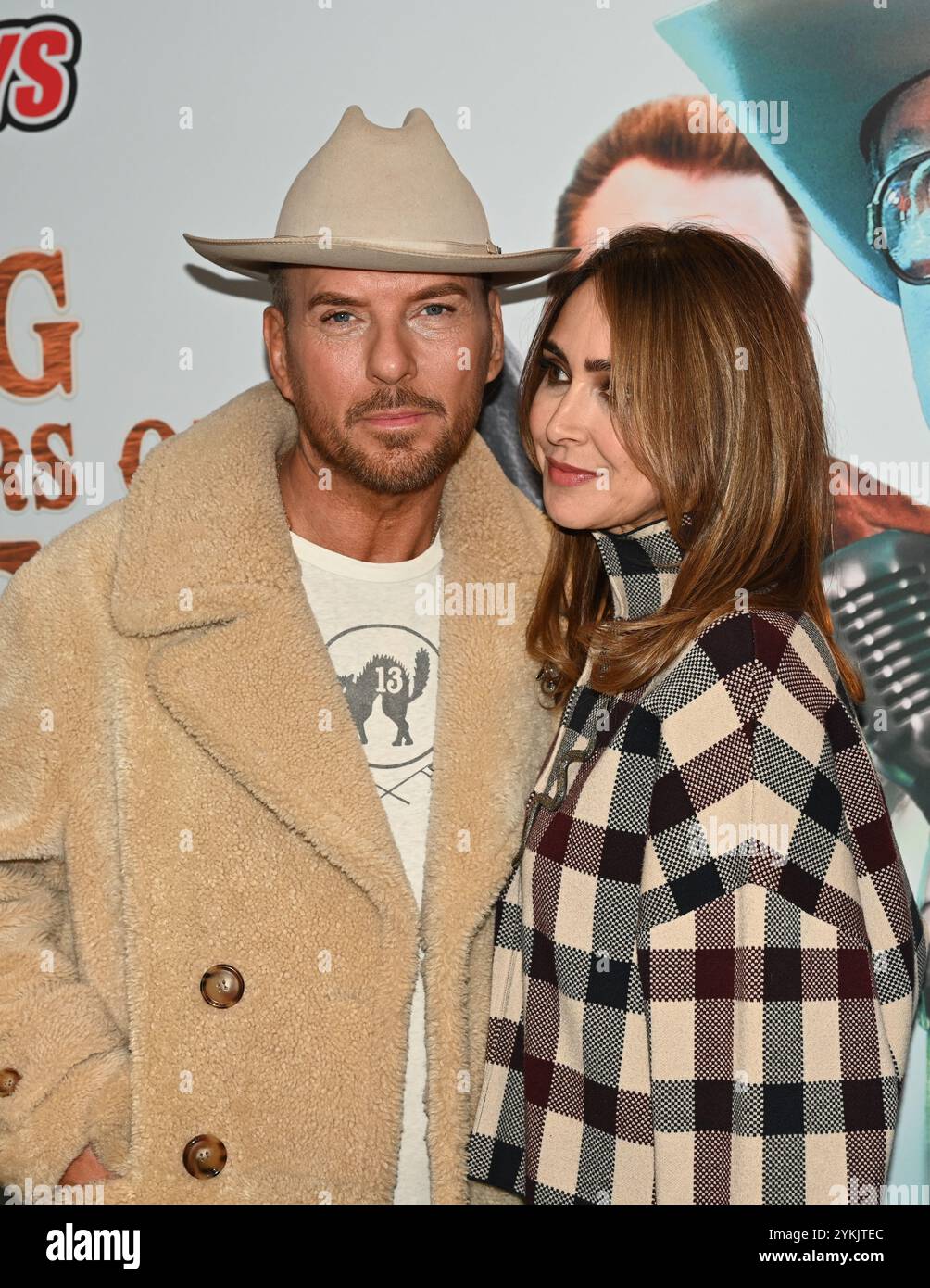 LONDON, ENGLAND: 18th November 2024: Matt Goss, Chantal Brown attend Standing on the Shoulders ...