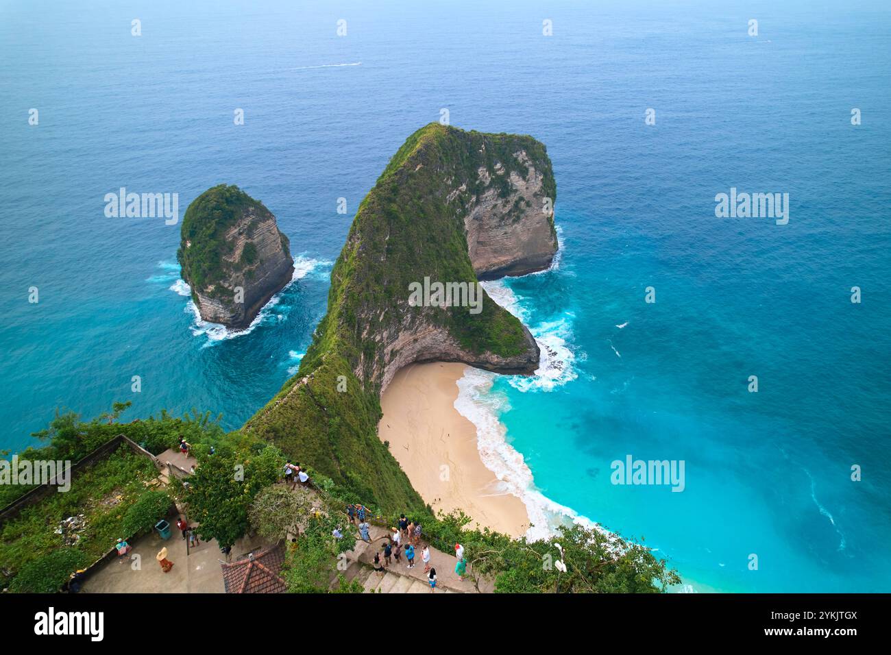 Cinematic aerial landscape shots of the beautiful island dinosaur of ...