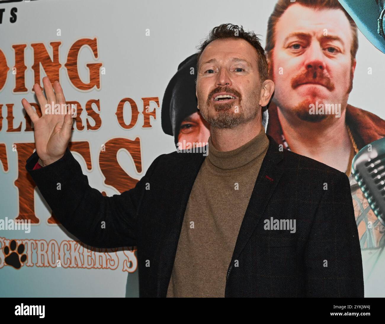 LONDON, UK. 18th Nov, 2024. Nick Moran attend Standing on the Shoulders ...