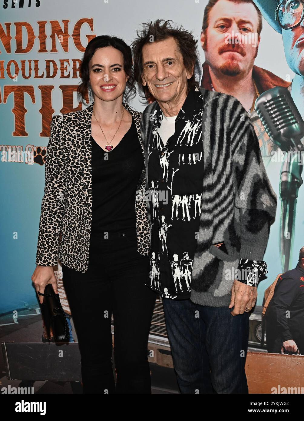Sally humphreys and ronnie wood hi-res stock photography and images - Alamy