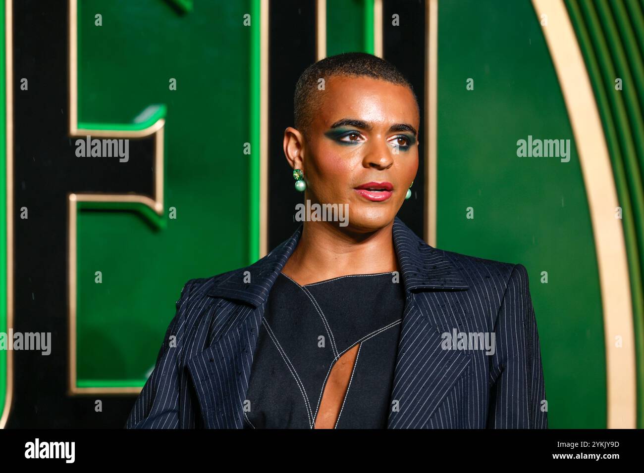 Layton Williams poses for photographers upon arrival at the premiere of ...