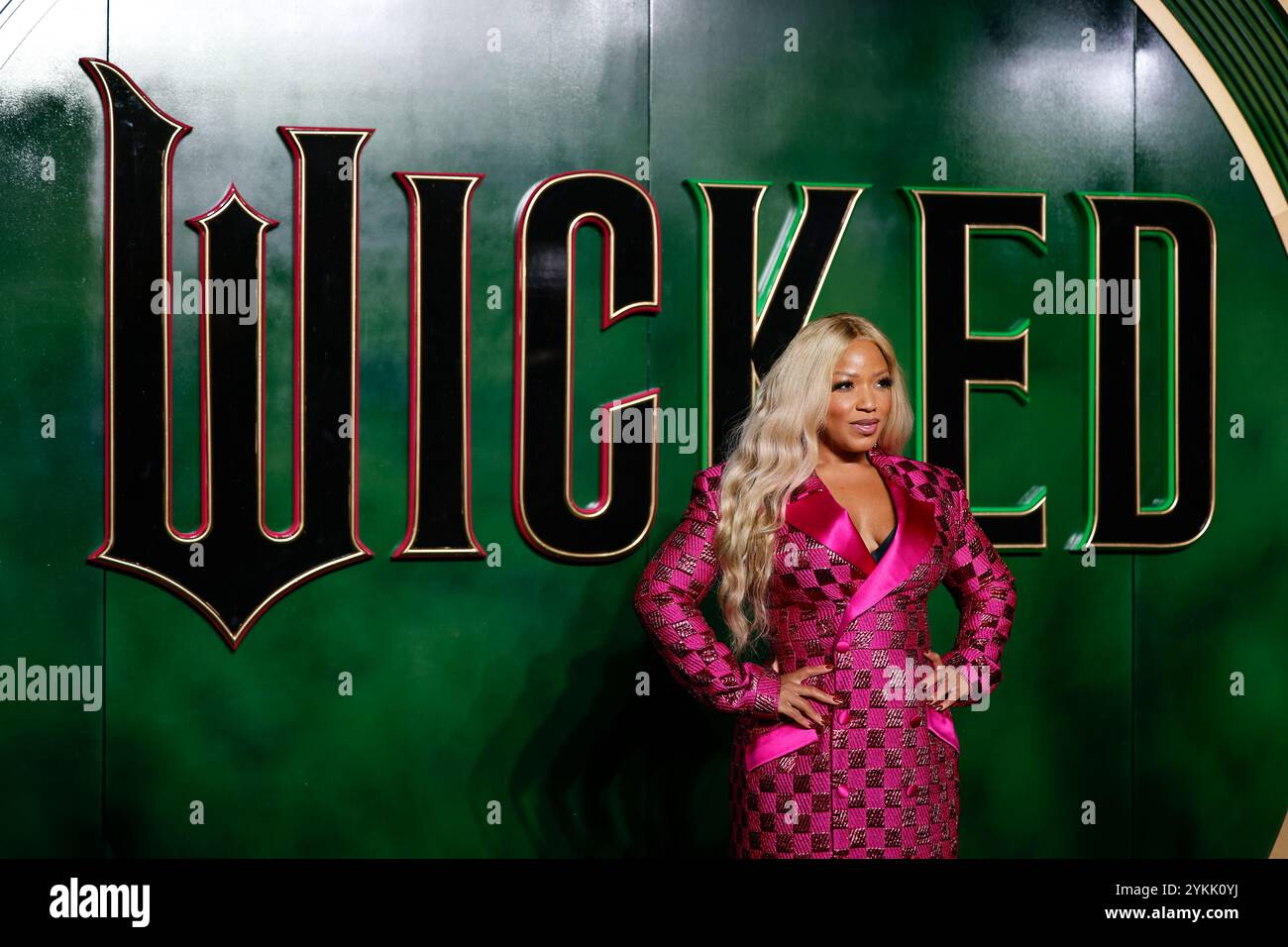 Marisha Wallace poses for photographers upon arrival at the premiere of ...