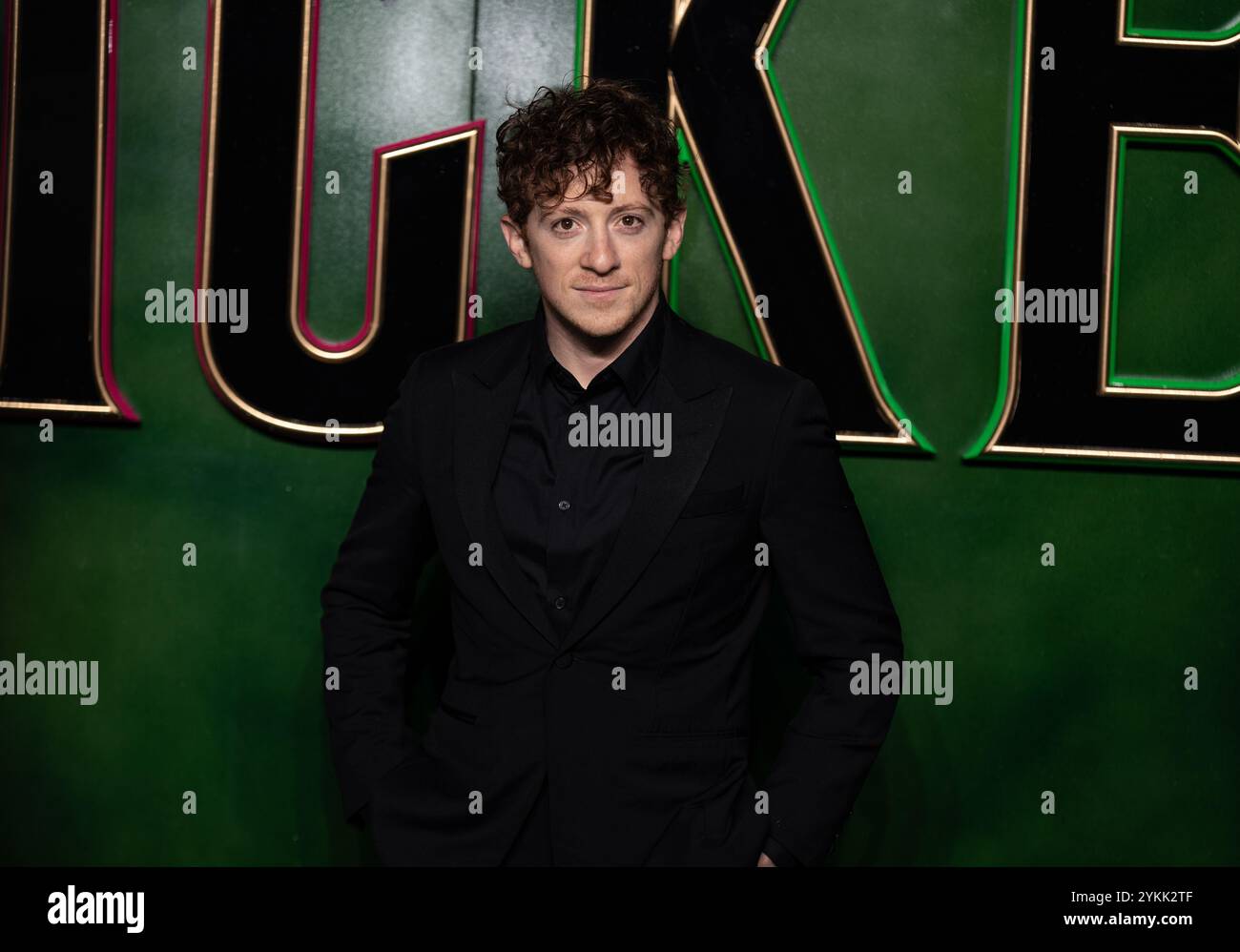 LONDON, ENGLAND - NOVEMBER 18: Ethan Slater attends the "Wicked: Part ...