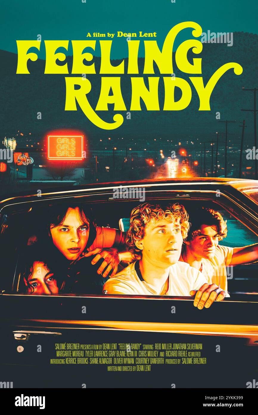 FEELING RANDY, poster, from left: Shane Almagor, Reid Miller, Oliver ...