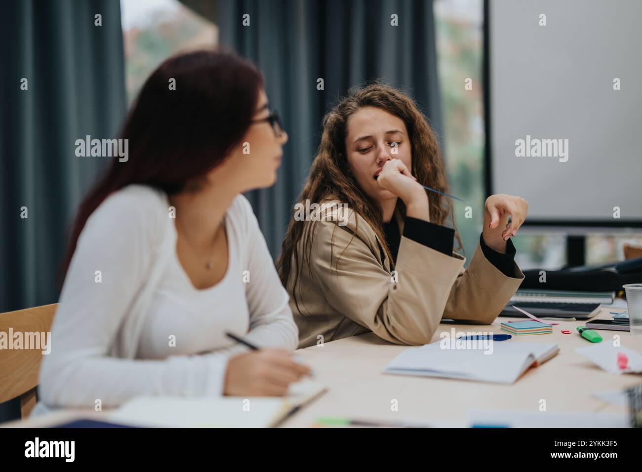 Focused students engaging in hi-res stock photography and images - Alamy