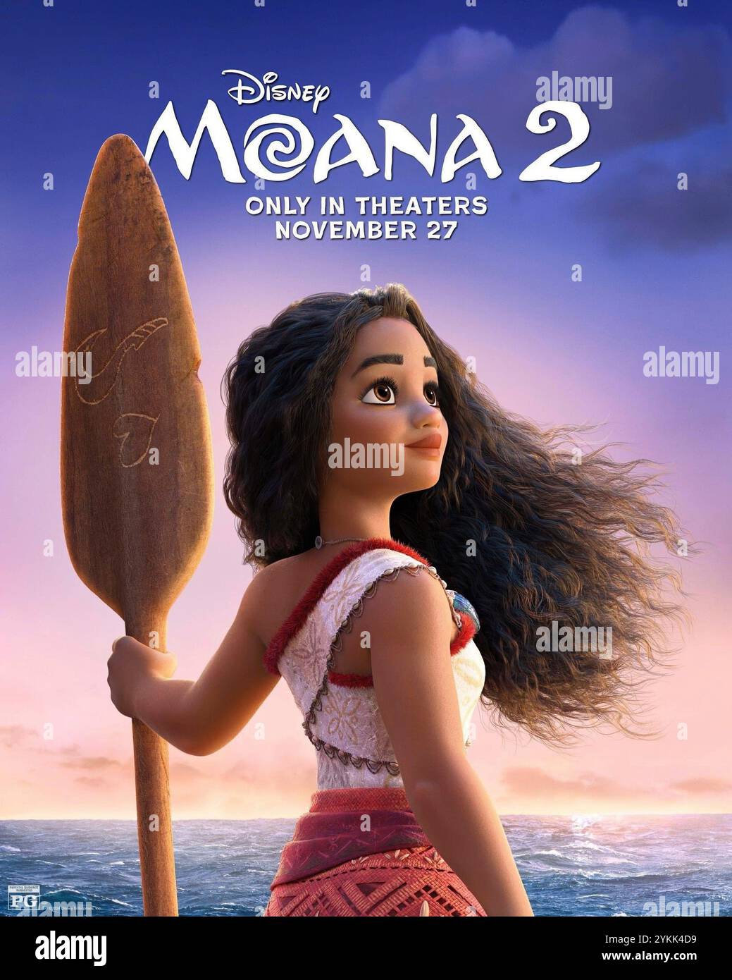 MOANA 2, US advance poster, Moana (voice: Auli'i Cravalho), 2024 ...