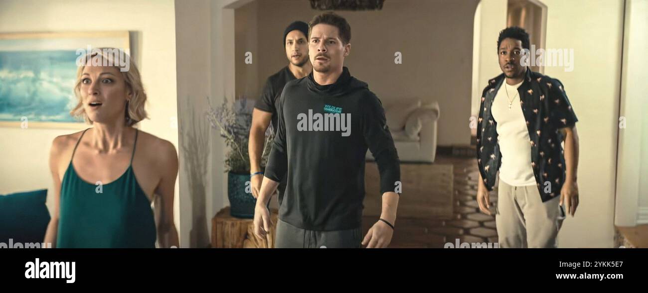 TRAPPED INN, from left: Brielle Gearson, Jaylen Moore, Robert Palmer ...