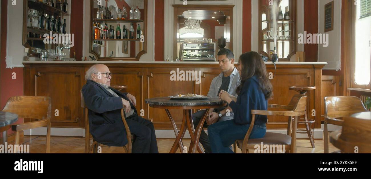 A SUDDEN CASE OF CHRISTMAS, from left: Danny DeVito, Wilmer Valderrama ...