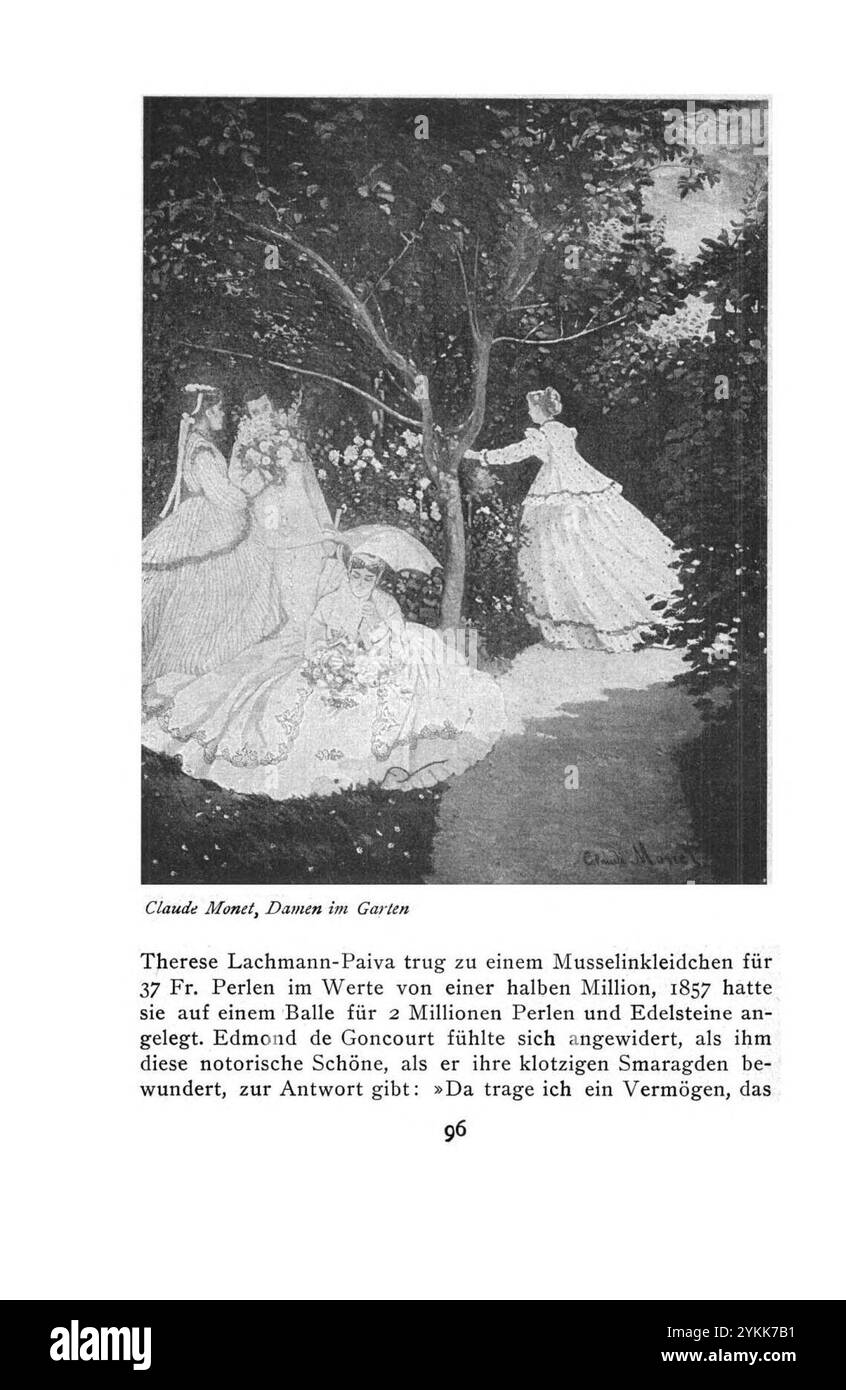 Boehn - Mode im 19 Jhdt - Bd 3 - 0129 Stock Photo - Alamy