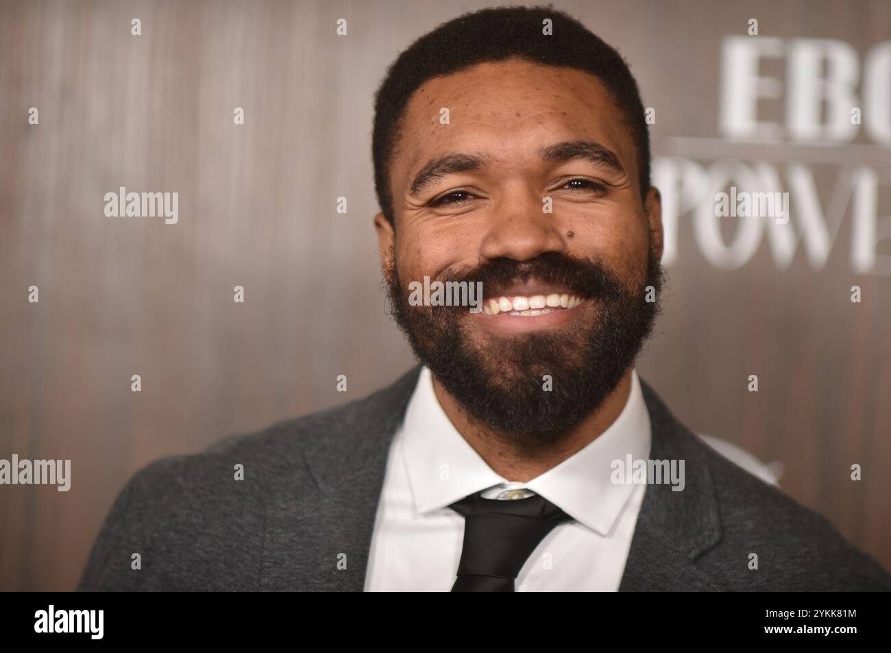 Jordan Howlett arrives at EBONY Power 100 on Sunday, Nov. 17, 2024, at ...