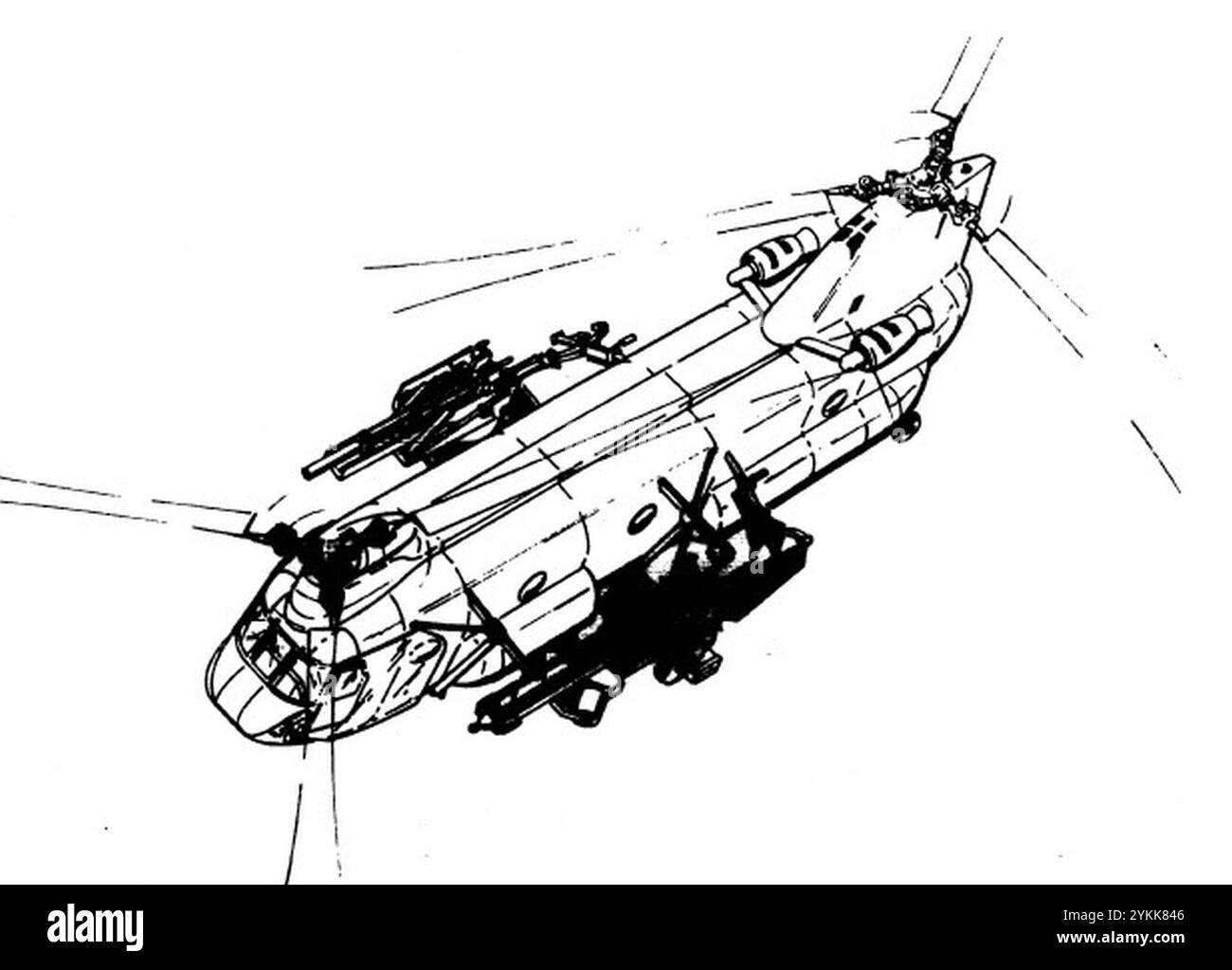 Boeing CH-47 with XM-204 howitzer Stock Photo - Alamy