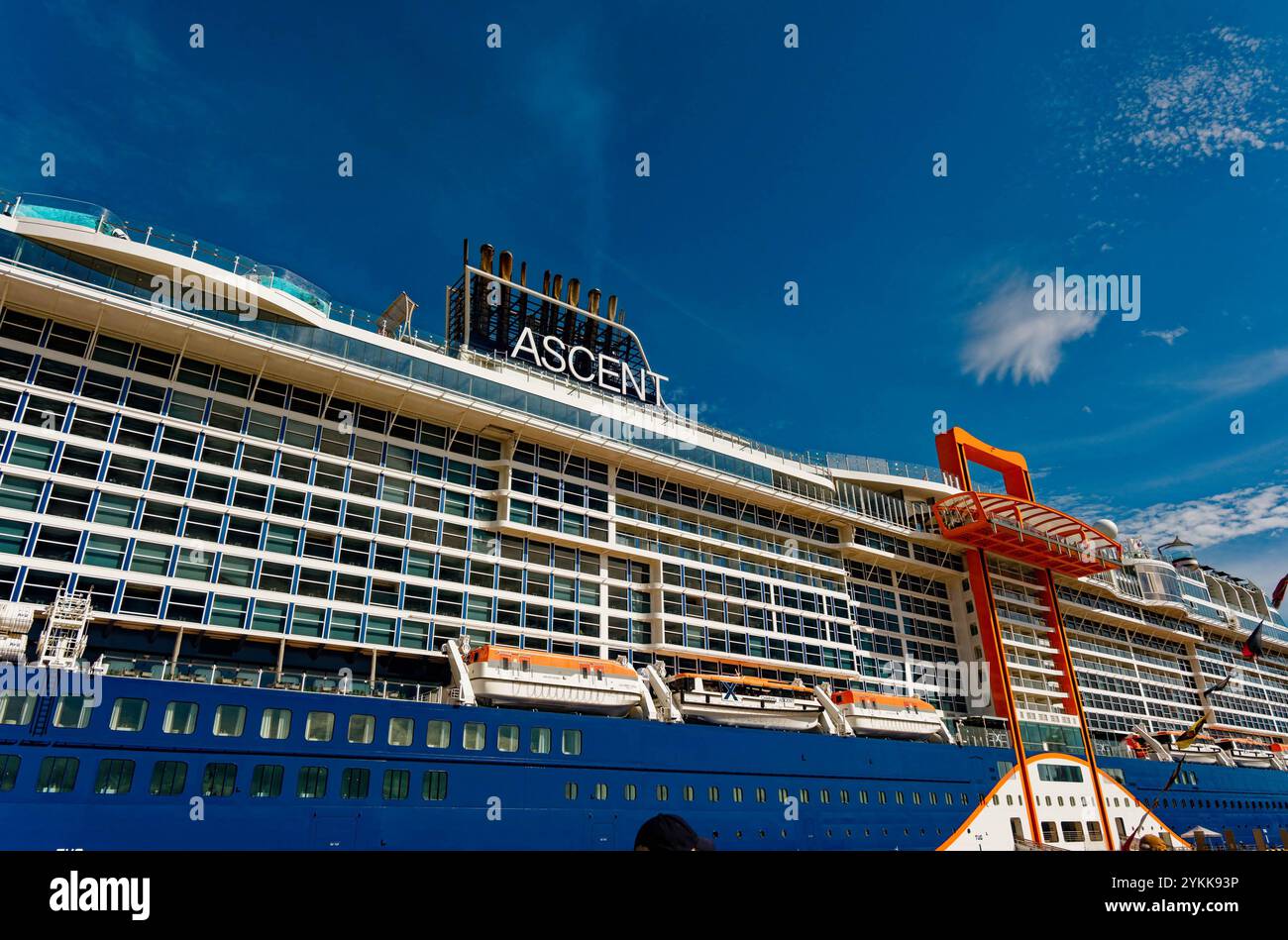 Views of Celebrity Ascent Cruise Ship Stock Photo - Alamy