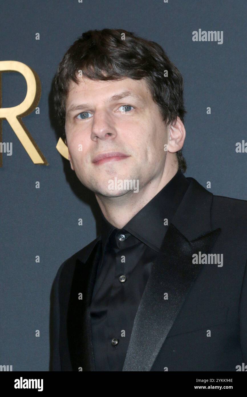 Los Angeles, USA. 17, November, 2024. Pictured left to right, Jesse ...