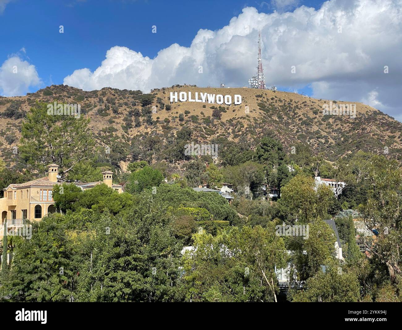 Hollywood Sign, Hollywood Hills, Hollywood, Los Angeles, California, America, American, USA ...
