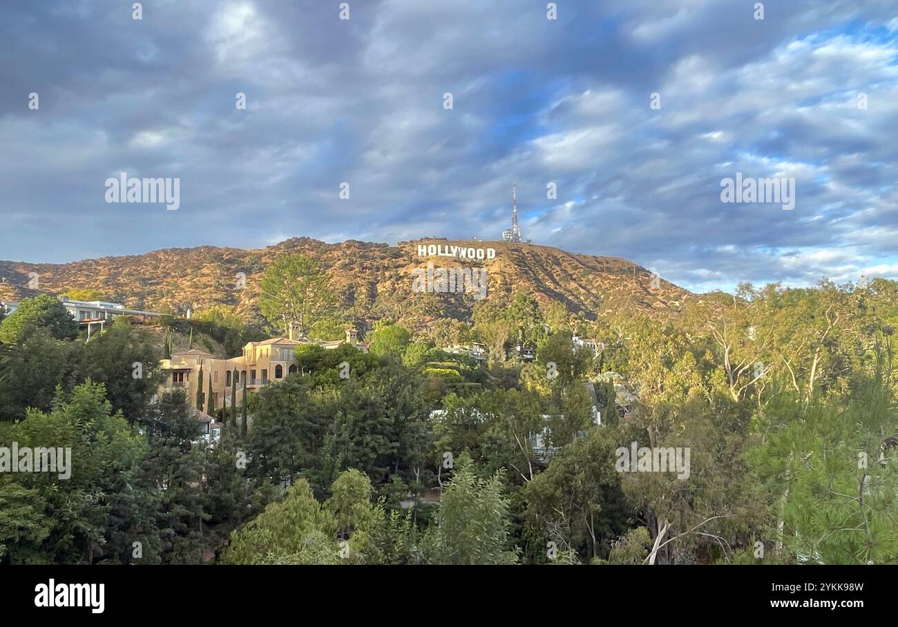 Hollywood Sign, Hollywood Hills, Hollywood, Los Angeles, California, USA Stock Photo - Alamy
