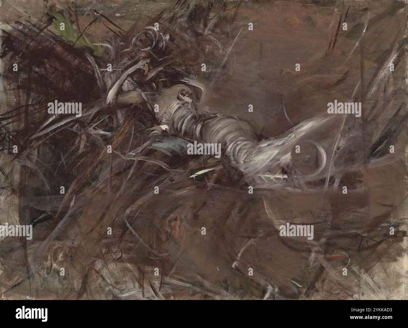 Boldini - Figure of a Reclining Lady, circa 1905 Stock Photo - Alamy