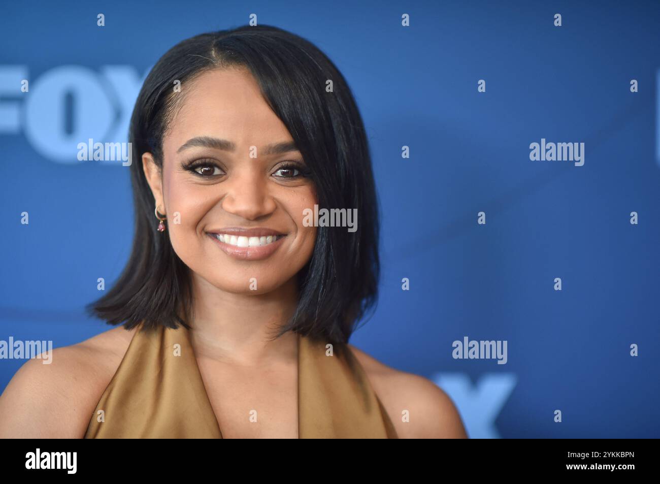 Kyla Pratt attends FOX Winter Press Day on Monday, Nov. 18, 2024, at the FOX Studio Lot in Los ...