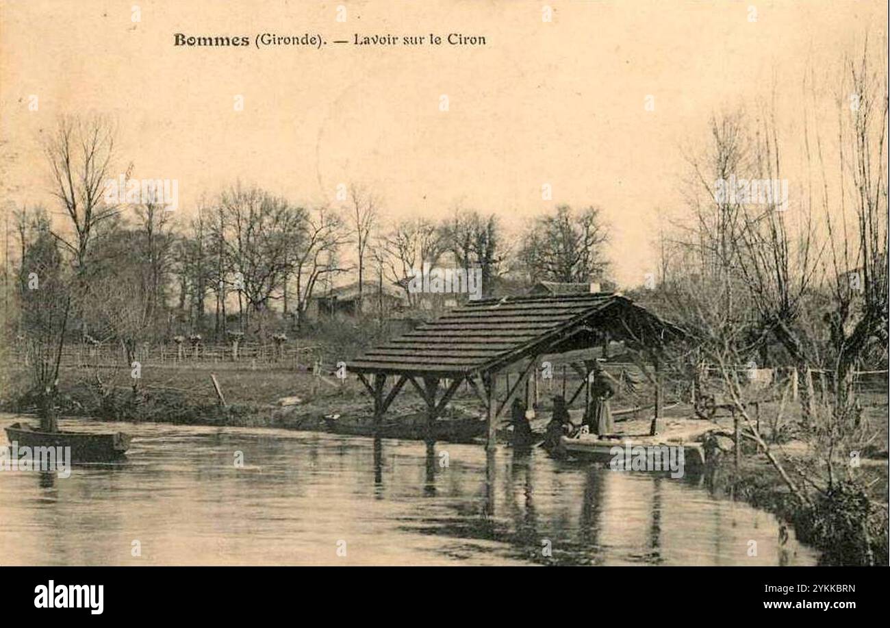 Bommes - Bords du Ciron 2 Stock Photo - Alamy