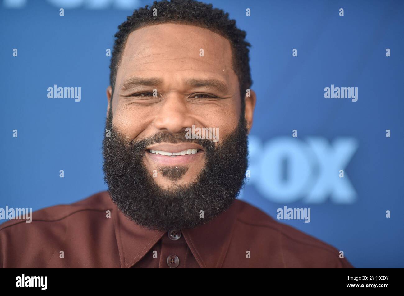 Anthony Anderson attends FOX Winter Press Day on Monday, Nov. 18, 2024, at the FOX Studio Lot in ...