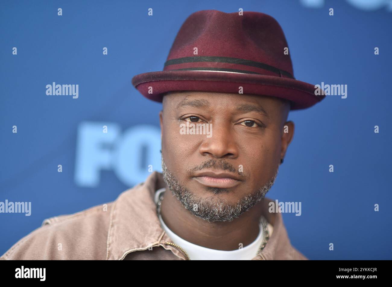 Taye Diggs attends FOX Winter Press Day on Monday, Nov. 18, 2024, at the FOX Studio Lot in Los ...