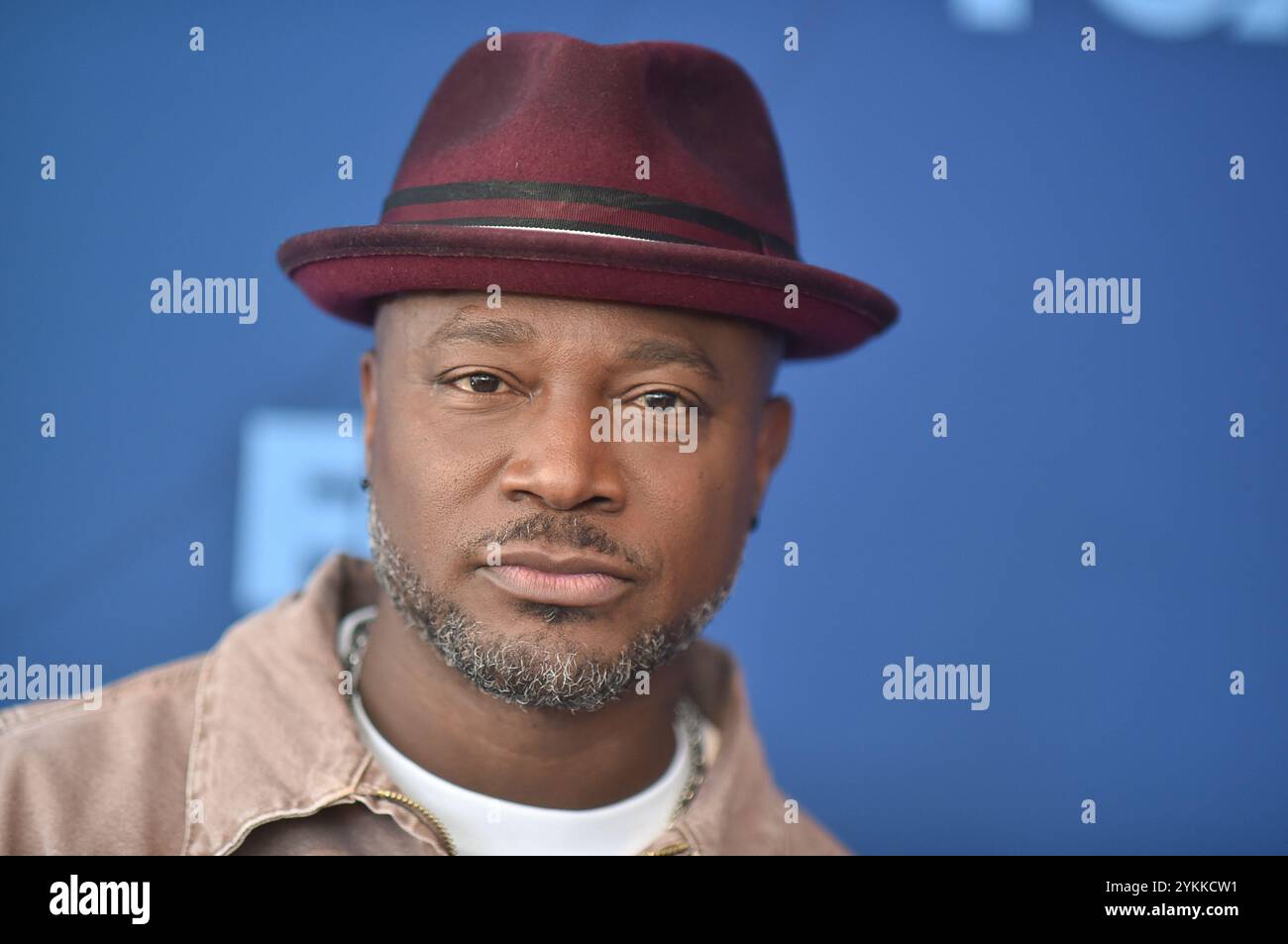 Taye Diggs attends FOX Winter Press Day on Monday, Nov. 18, 2024, at the FOX Studio Lot in Los ...