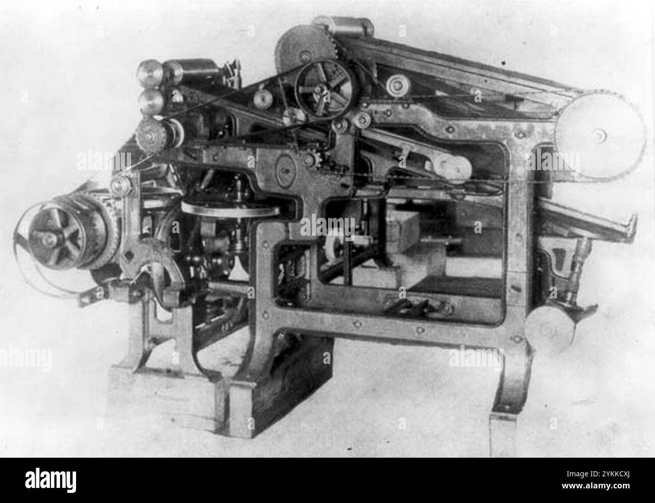 Bonsack Cigarette Machine, 1888 Stock Photo - Alamy