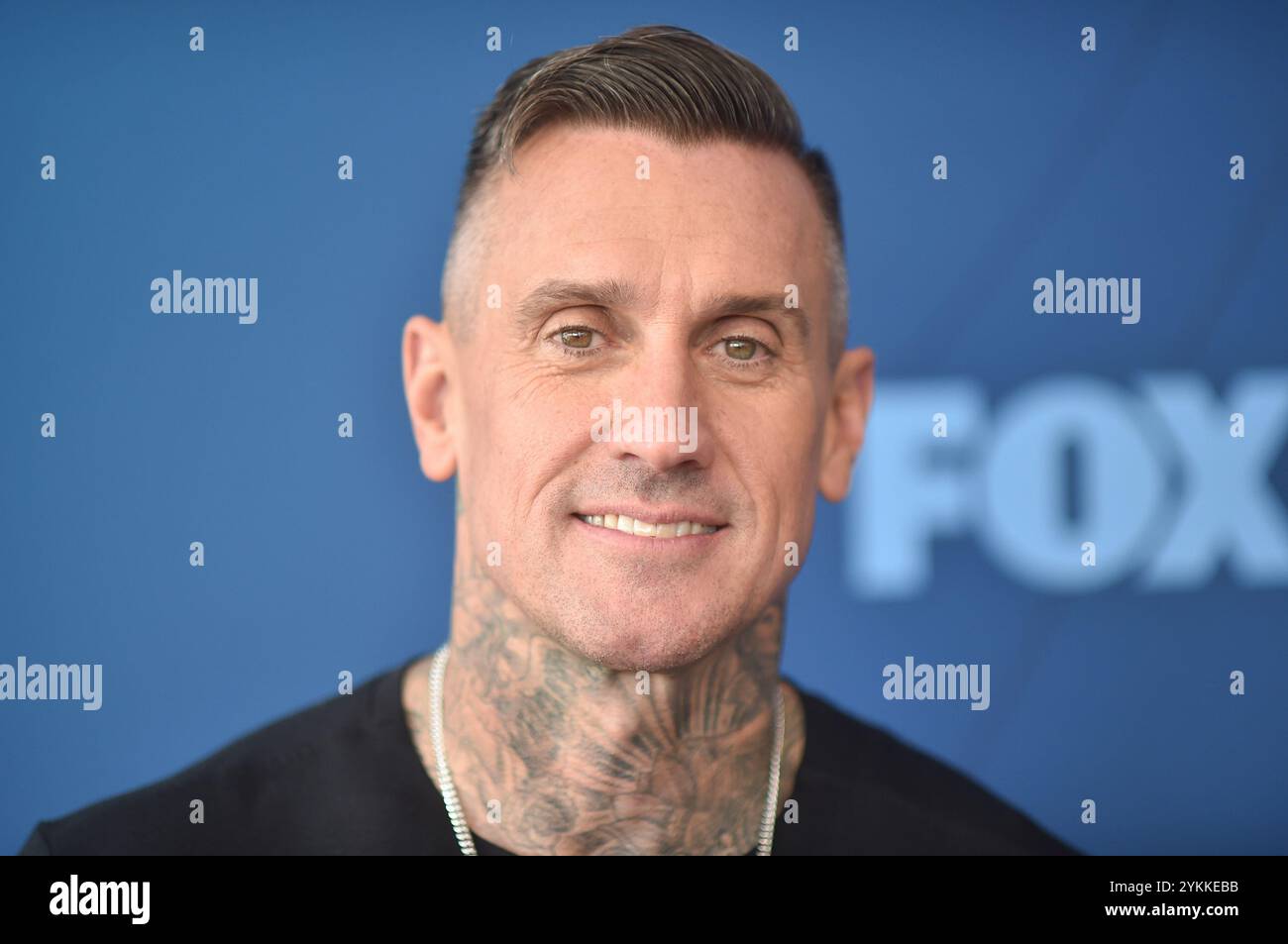 Carey Hart attends FOX Winter Press Day on Monday, Nov. 18, 2024, at ...