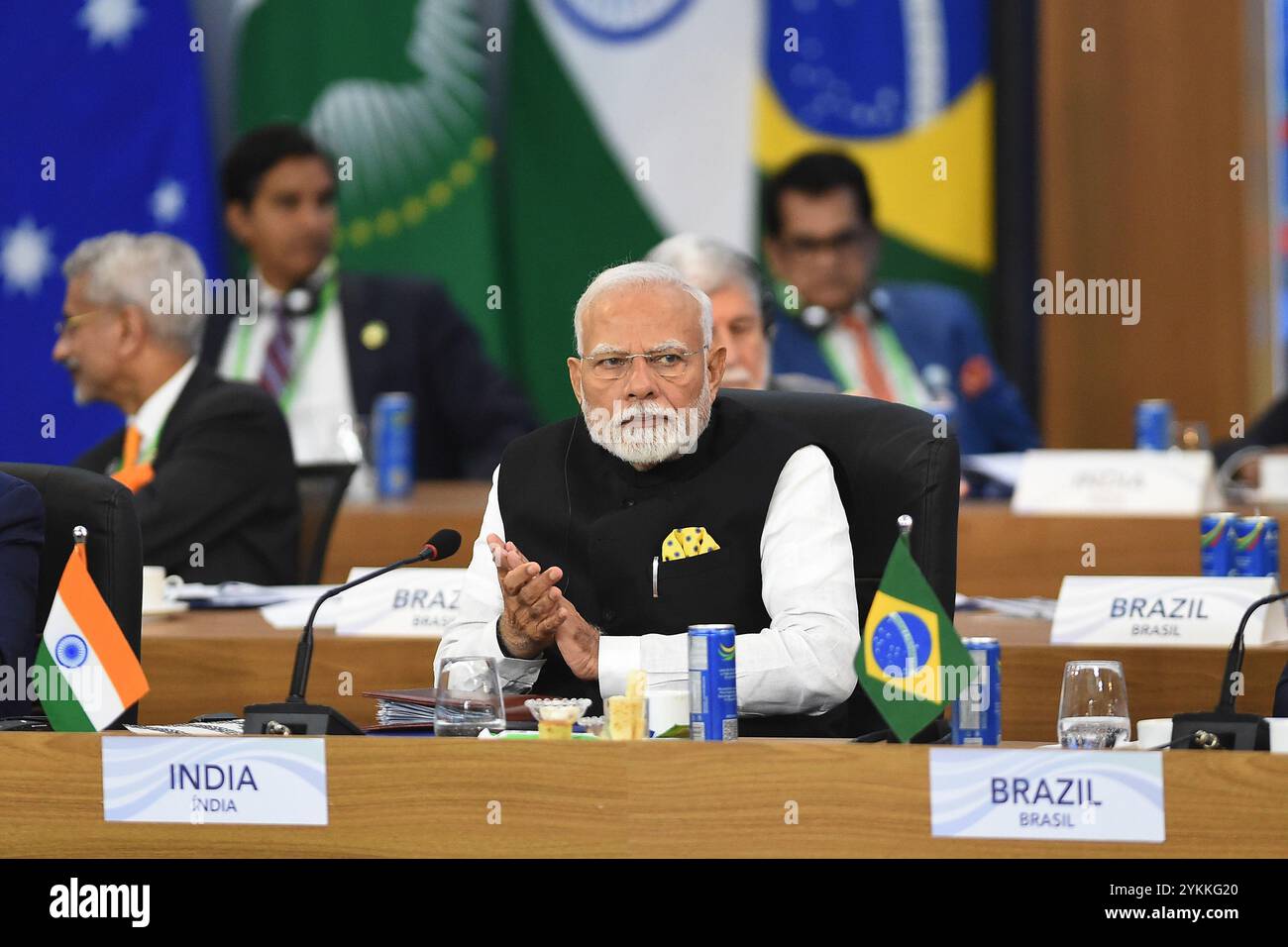 Rio De Janeiro, Brazil. 18th Nov, 2024. India's Prime Ministyer ...