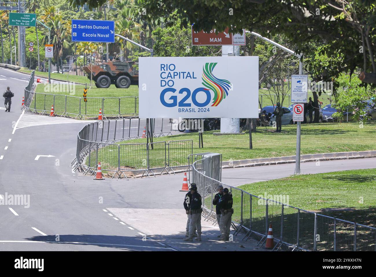 Rio de Janeiro, Brasilien, 18.11.2024: Museu de Arte Moderna do Rio de ...