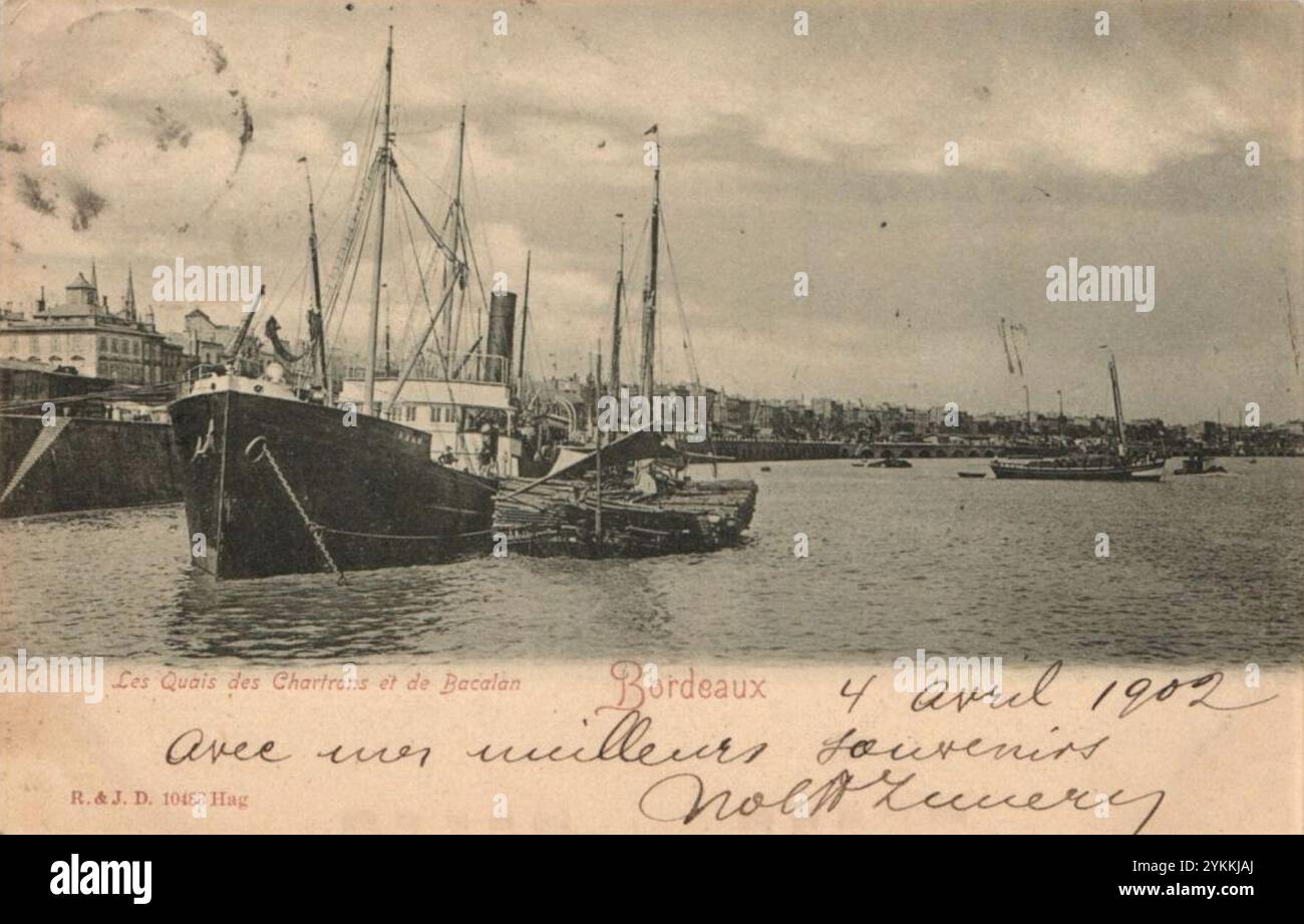 Quais des chartrons et de bacalan hi-res stock photography and images ...