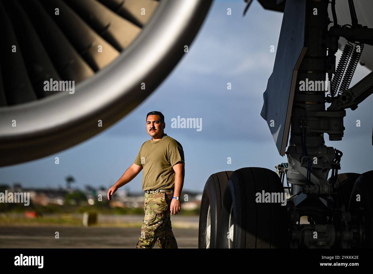 U.S. Air Force Senior Airman Jason Santacruz, 911th Air Refueling ...