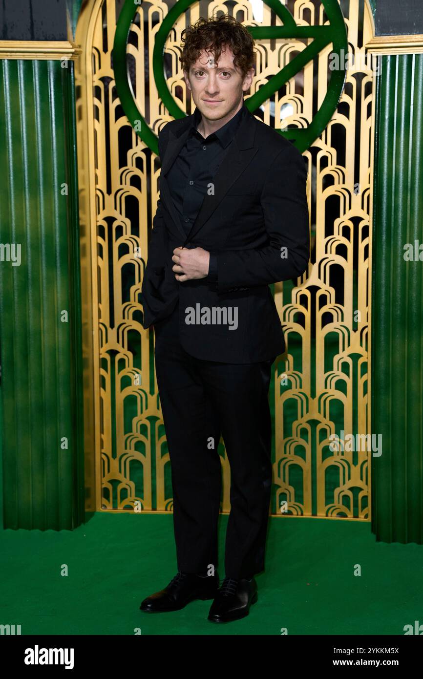 Ethan Slater poses for photographers upon arrival at the premiere of ...