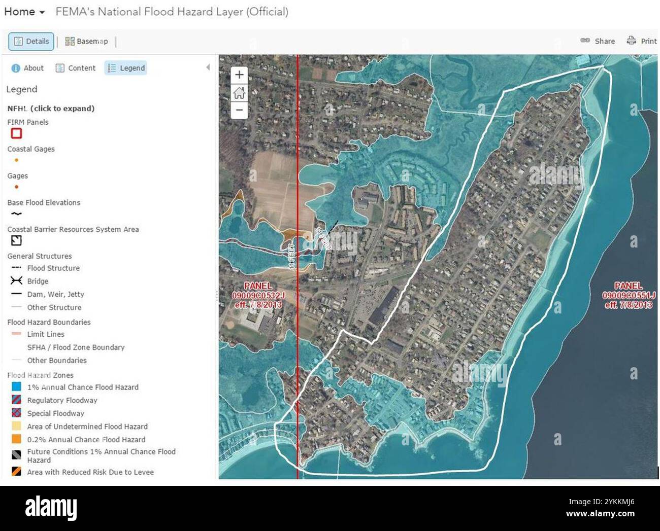 Flood map hi-res stock photography and images - Alamy