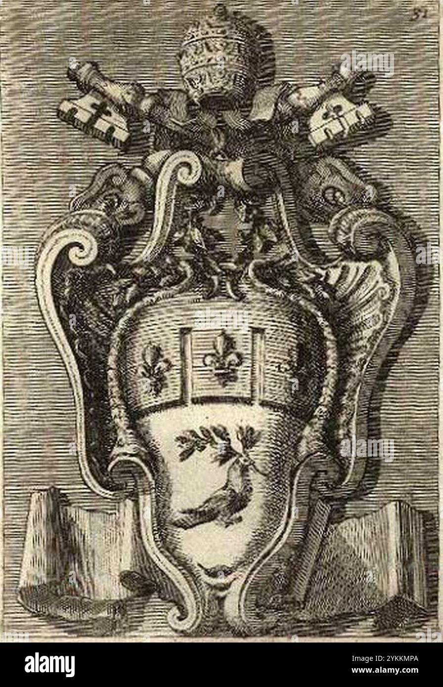 Borromini's coat of arms of Innocent X (v2) in San Giovanni in Laterano ...