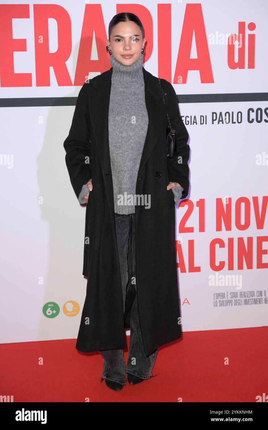Rome, Italy. 18th Nov, 2024. Giulia De Angelis attends the red carpet ...