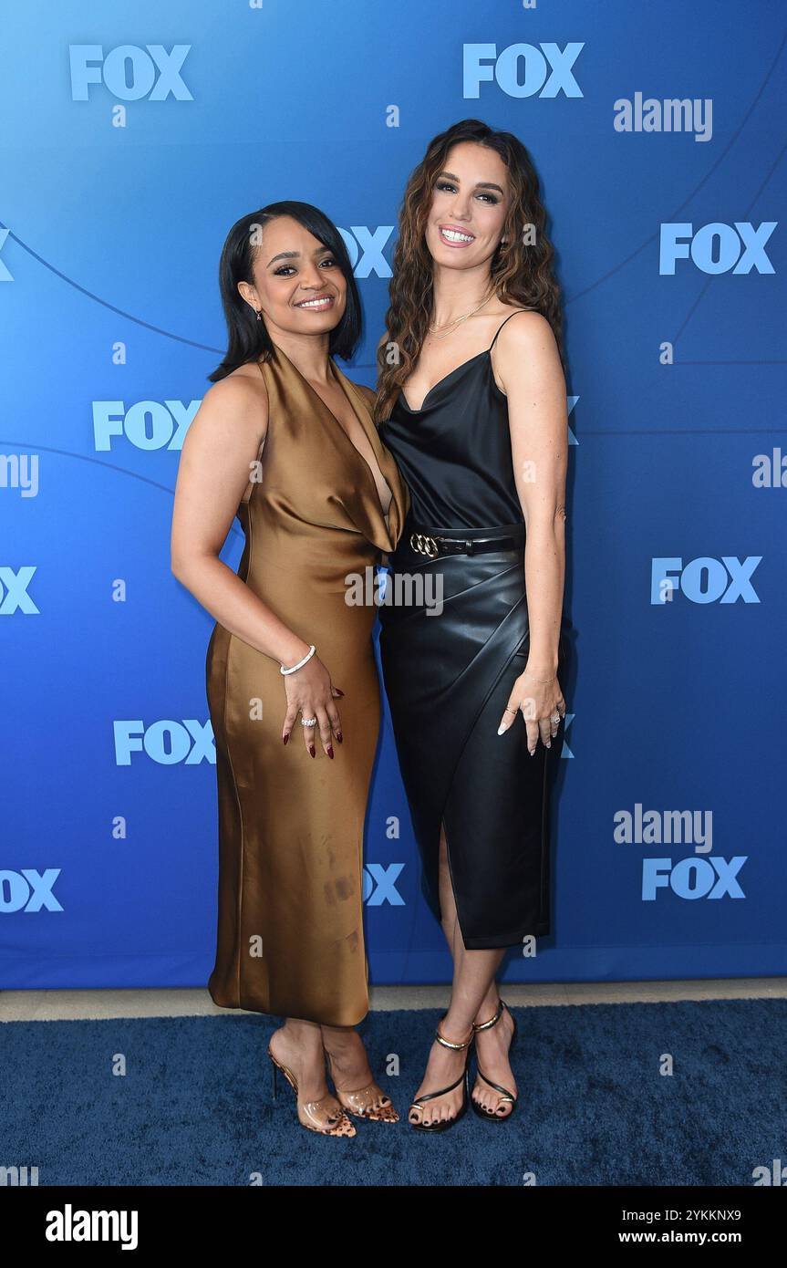 Kyla Pratt, left, and Christy Carlson Romano attend FOX Winter Press ...