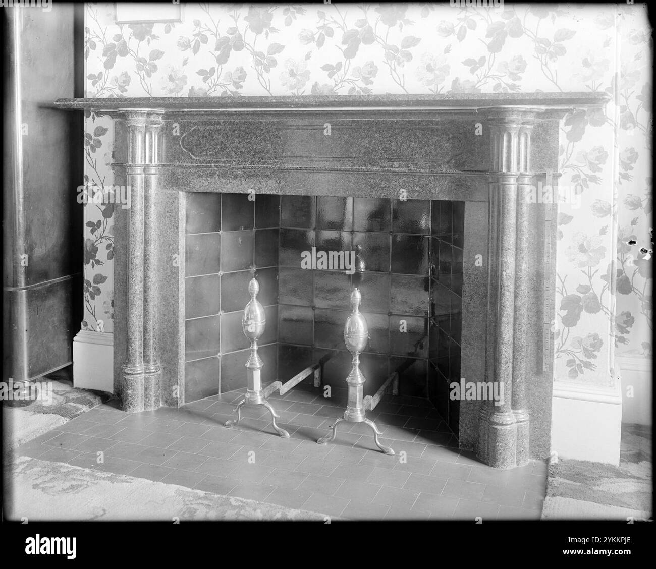 Boston, 40 Beacon Street, interior detail, mantel, Nathaniel Appleton ...