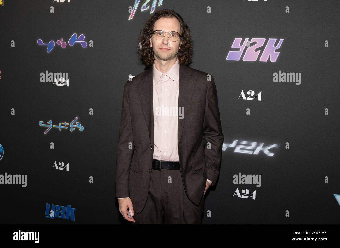 Kyle Mooney attends a special screening of A24's "Y2K" at the Crosby ...
