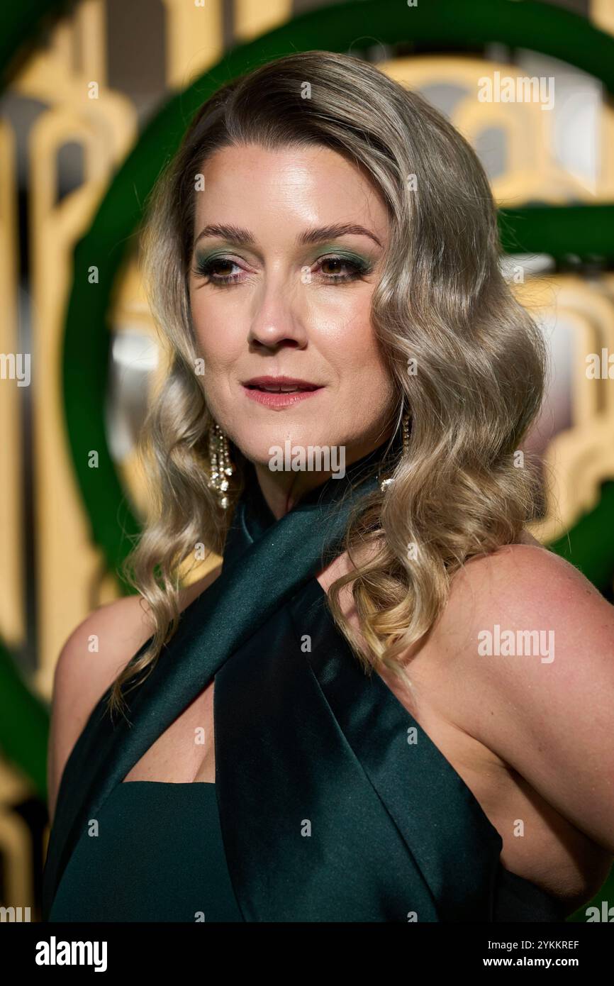 Alice Fearn poses for photographers upon arrival at the premiere of the ...