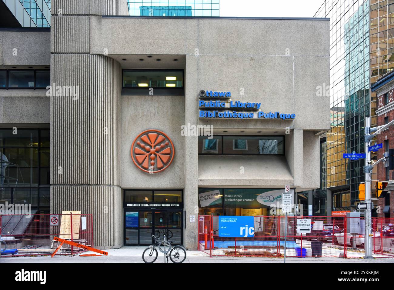 Ottawa, Canada - November 16, 2024: The Main Ottawa Public Library at ...
