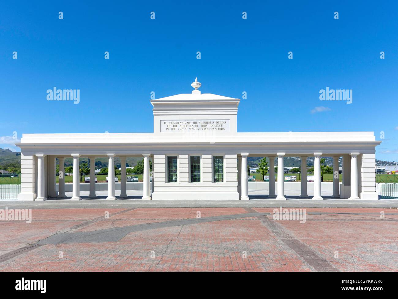 Sport sports rugby park parks memorial entrance from demolished hi-res ...