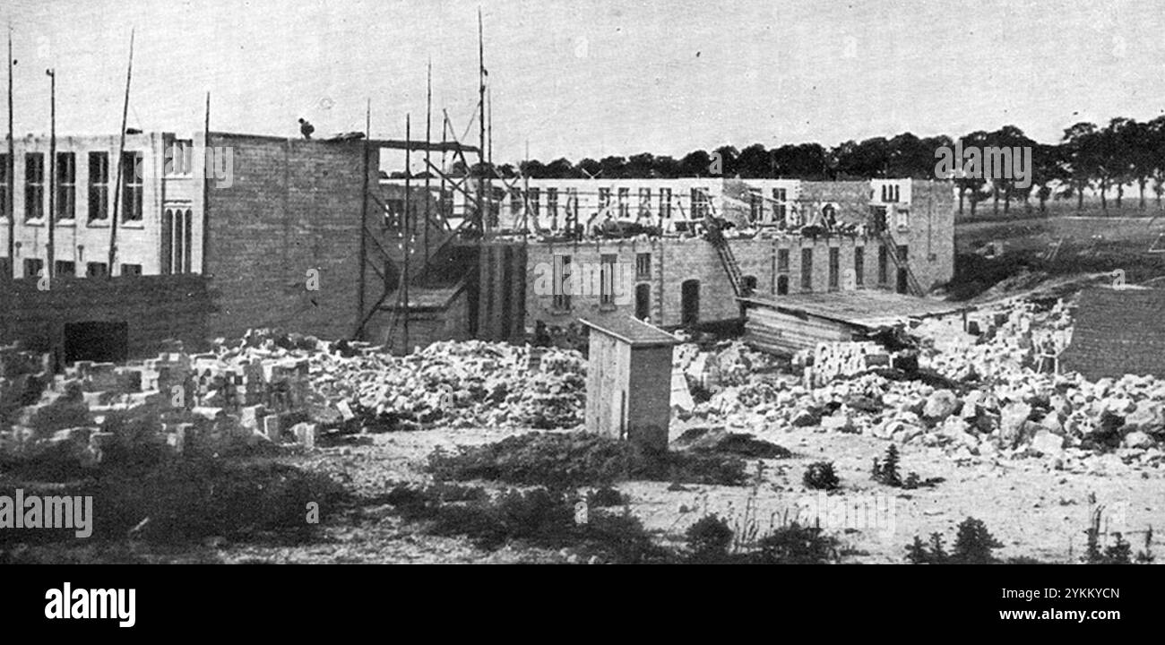 Bouw Huize St Joseph, Cadier & Keer, 1911 Stock Photo - Alamy