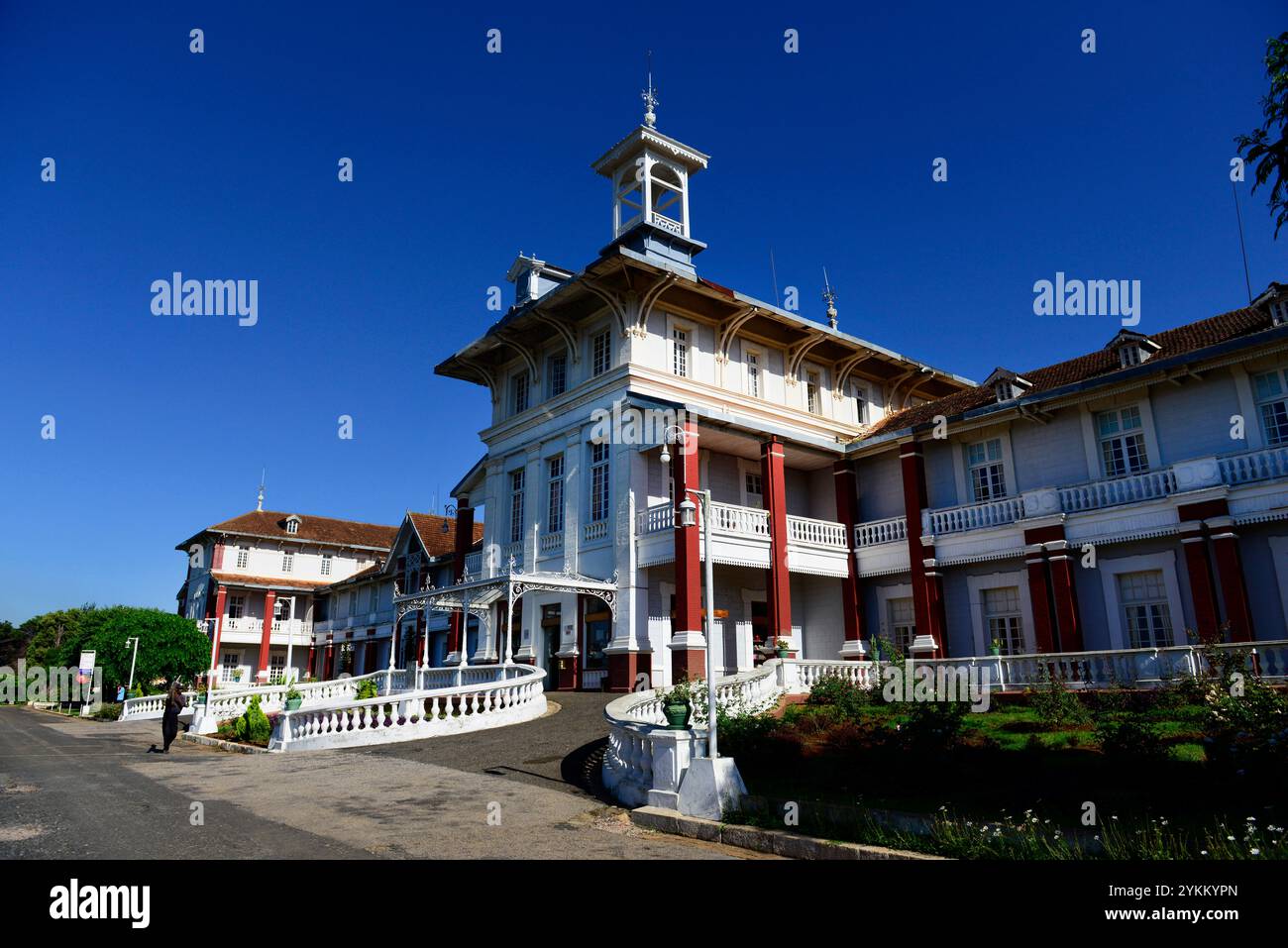 Hotel des Thermes in Antsirabe, Madagascar Stock Photo - Alamy