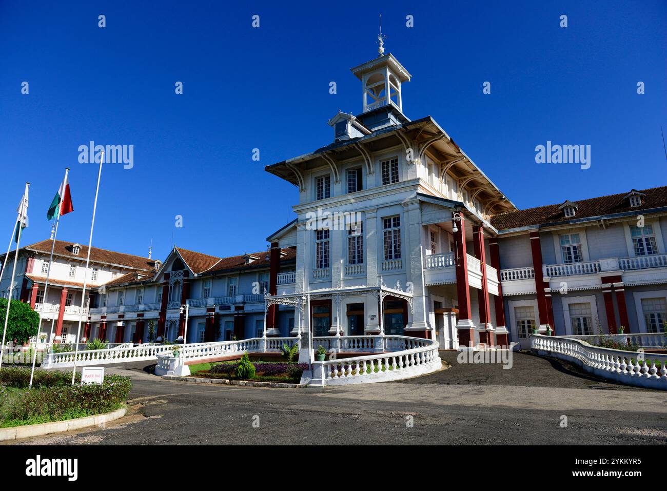 Hotel des Thermes in Antsirabe, Madagascar Stock Photo - Alamy