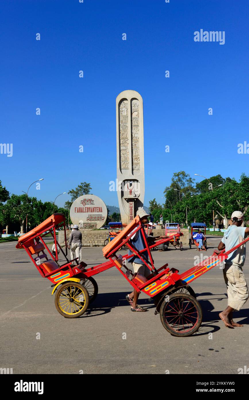Monument Fahaleovantena in Antsirabe, Madagascar Stock Photo - Alamy