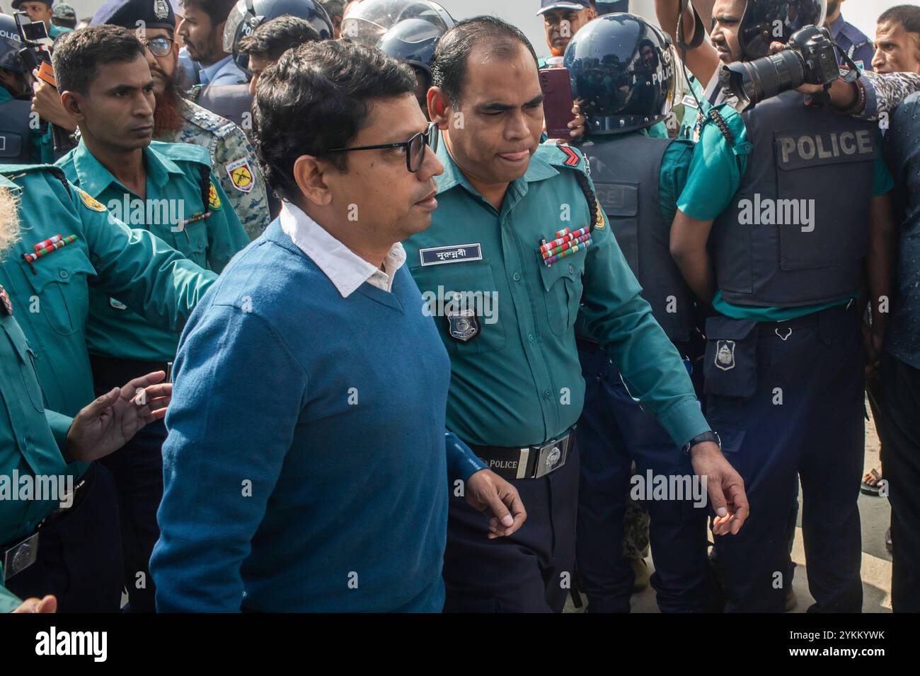 Dhaka, Bangladesh. 18th Nov, 2024. Bangladesh's former junior ...