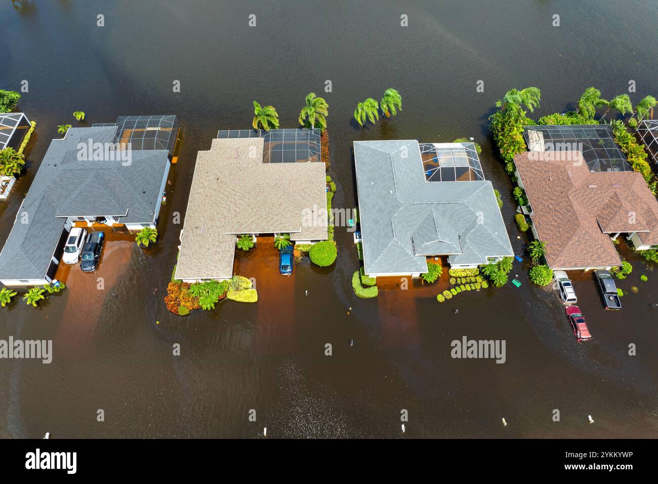 Hurricane Debby flooded cars and homes in Laurel Meadows community in ...